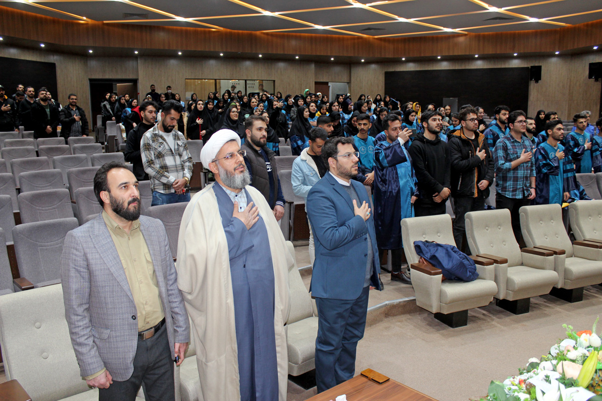 جشن فارغ التحصیلی دانشجویان دانشگاه ملایر همزمان با جشن میلاد فرخنده